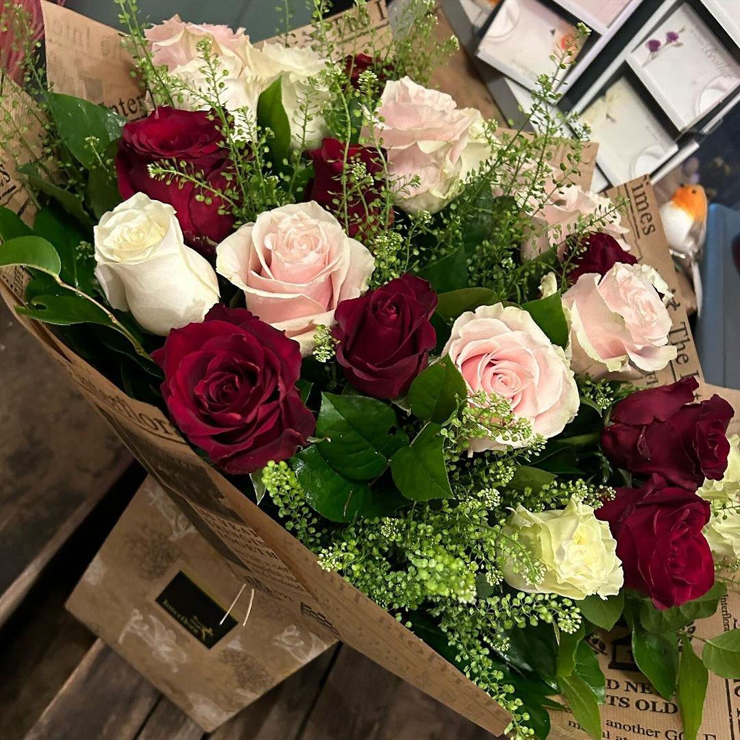 Showstopper Pink Flower Bouquet | Interflora