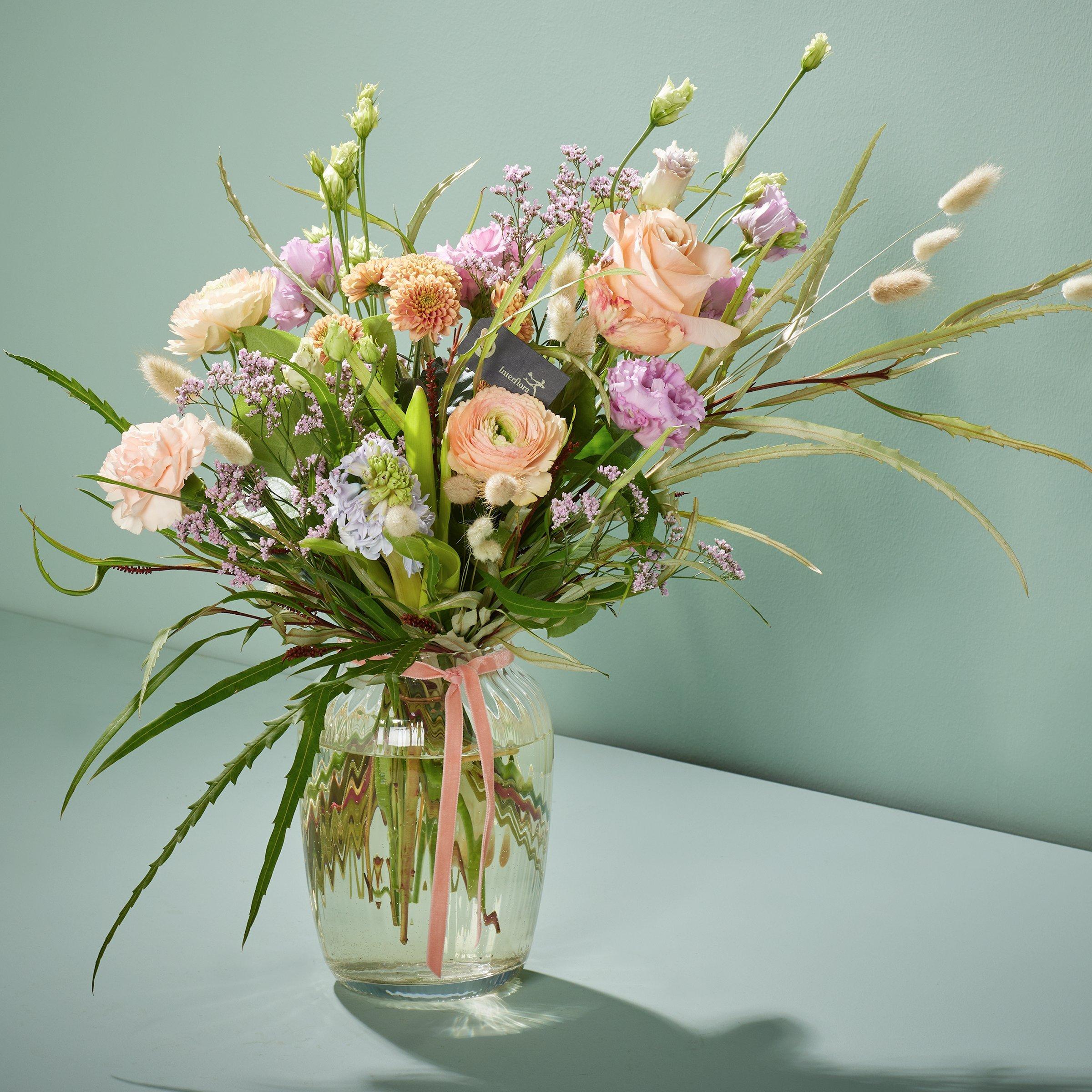 Trending Spring Flower Arrangement with Vase | Interflora