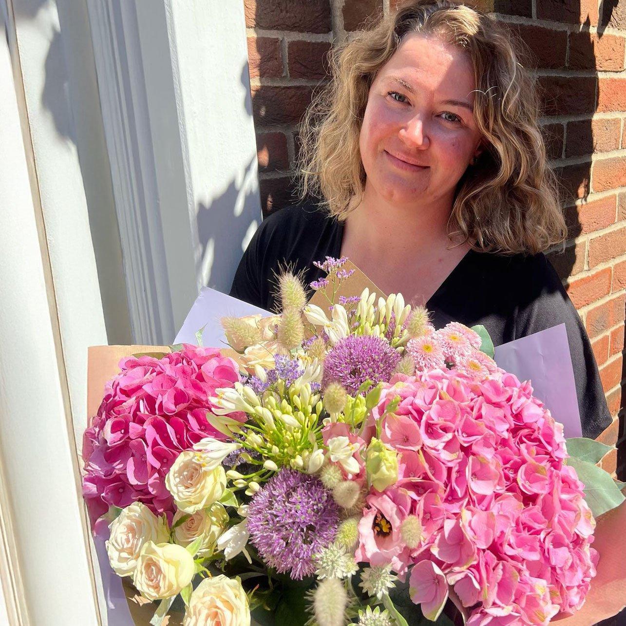 Showstopper Pink Flower Bouquet | Interflora