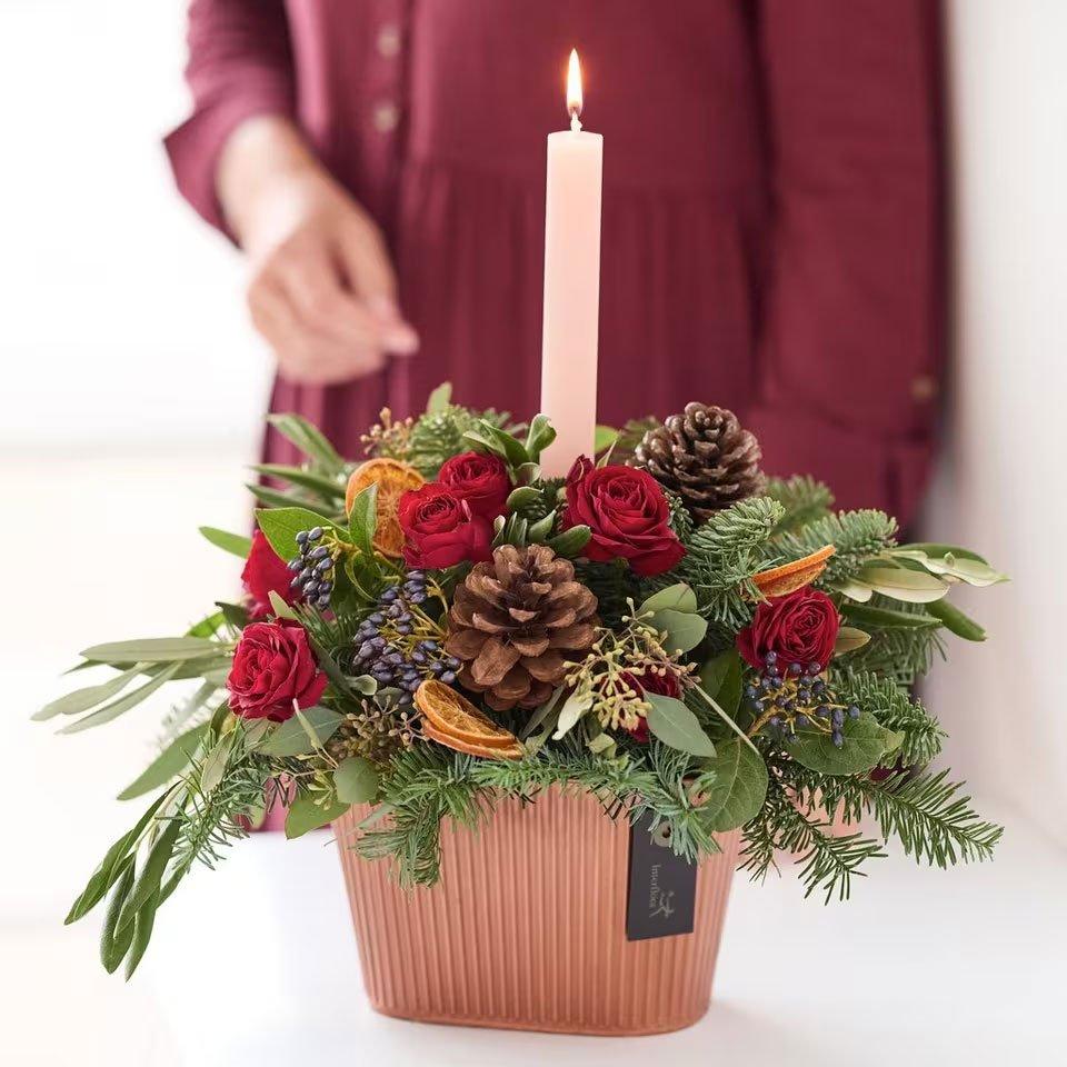 Order christmas floral arrangements store