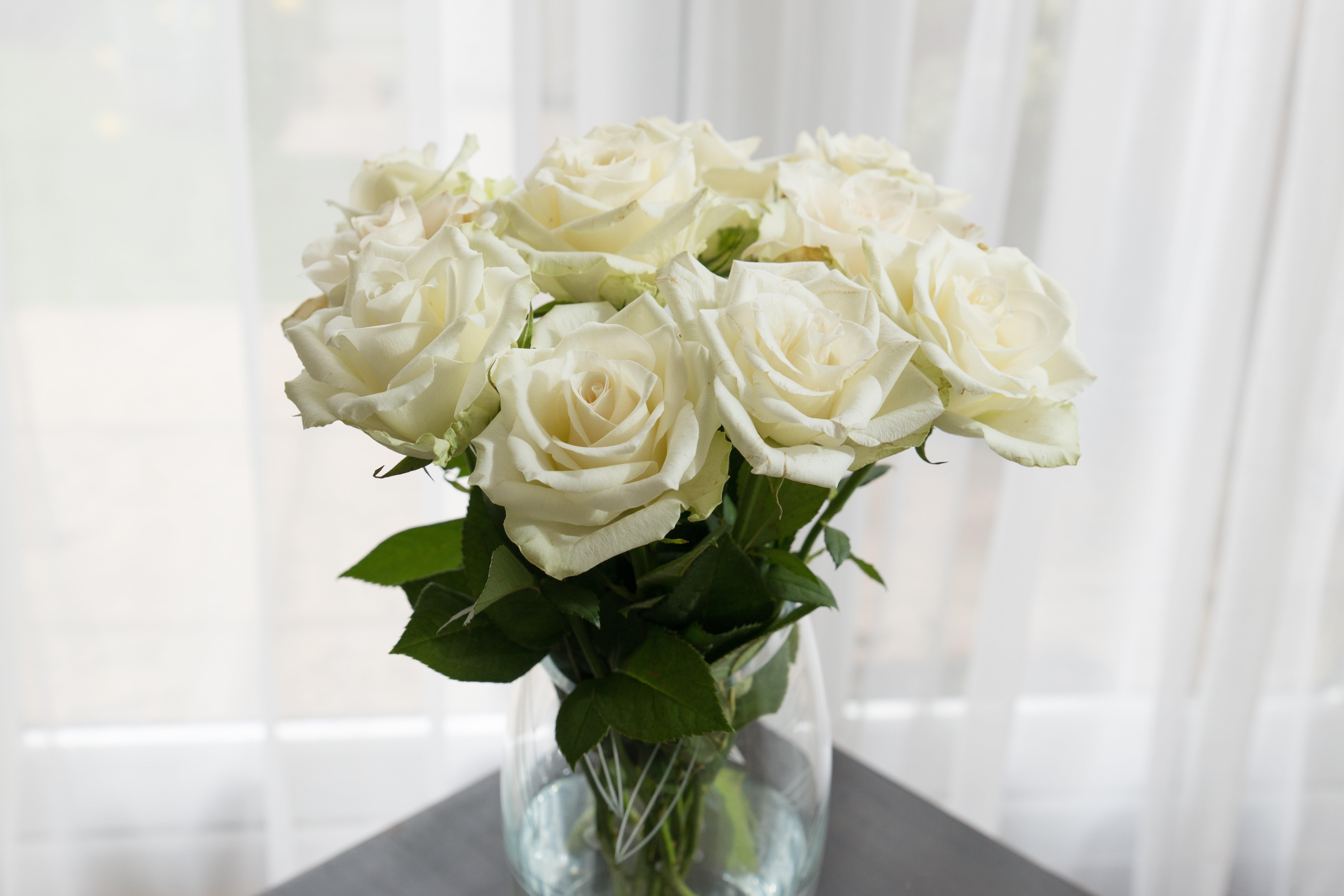 White Rose Bouquet